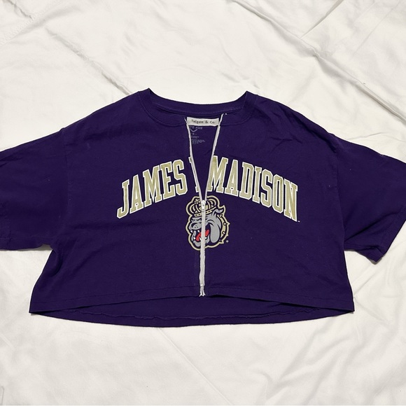 tailgate | Tops | James Madison University Jmu Reworked Tee | Poshmark